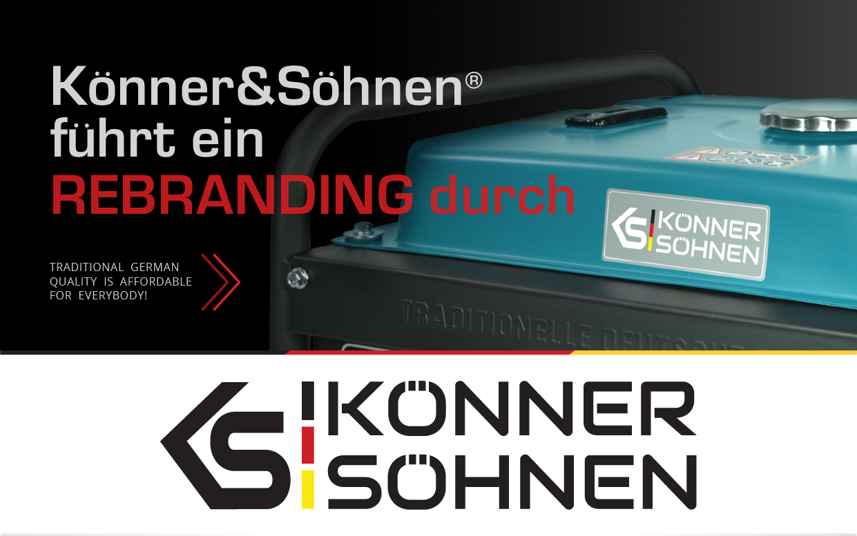 Könner & Söhnen® carries out a REBRANDING | Könner & Söhnen Blog in Sweden